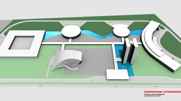 Último projeto de Oscar Niemeyer, novo campus da UNILA será patrimônio arquitetônico de Foz do ...